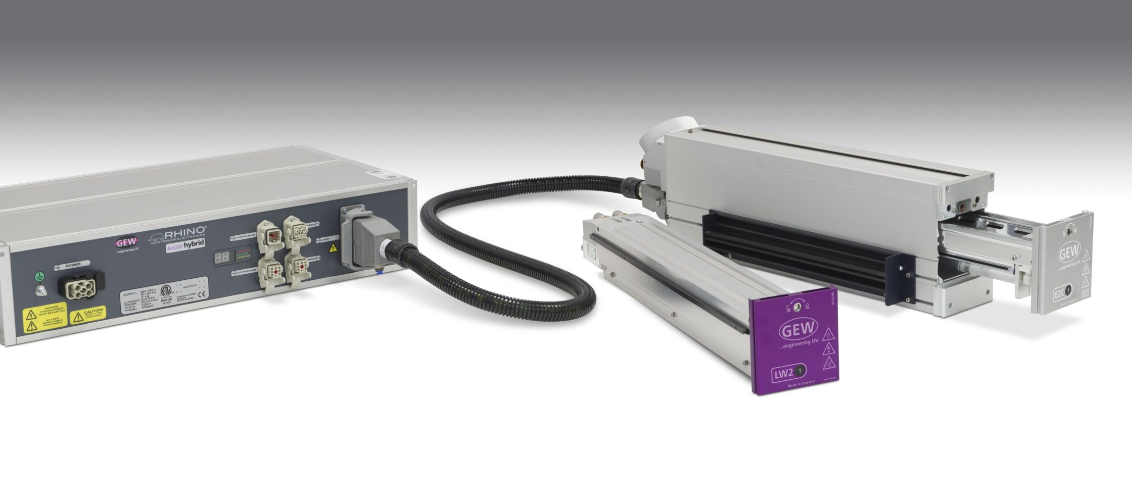 GEW UV Systems - Launch Fully Air-cooled LED UV Curing System