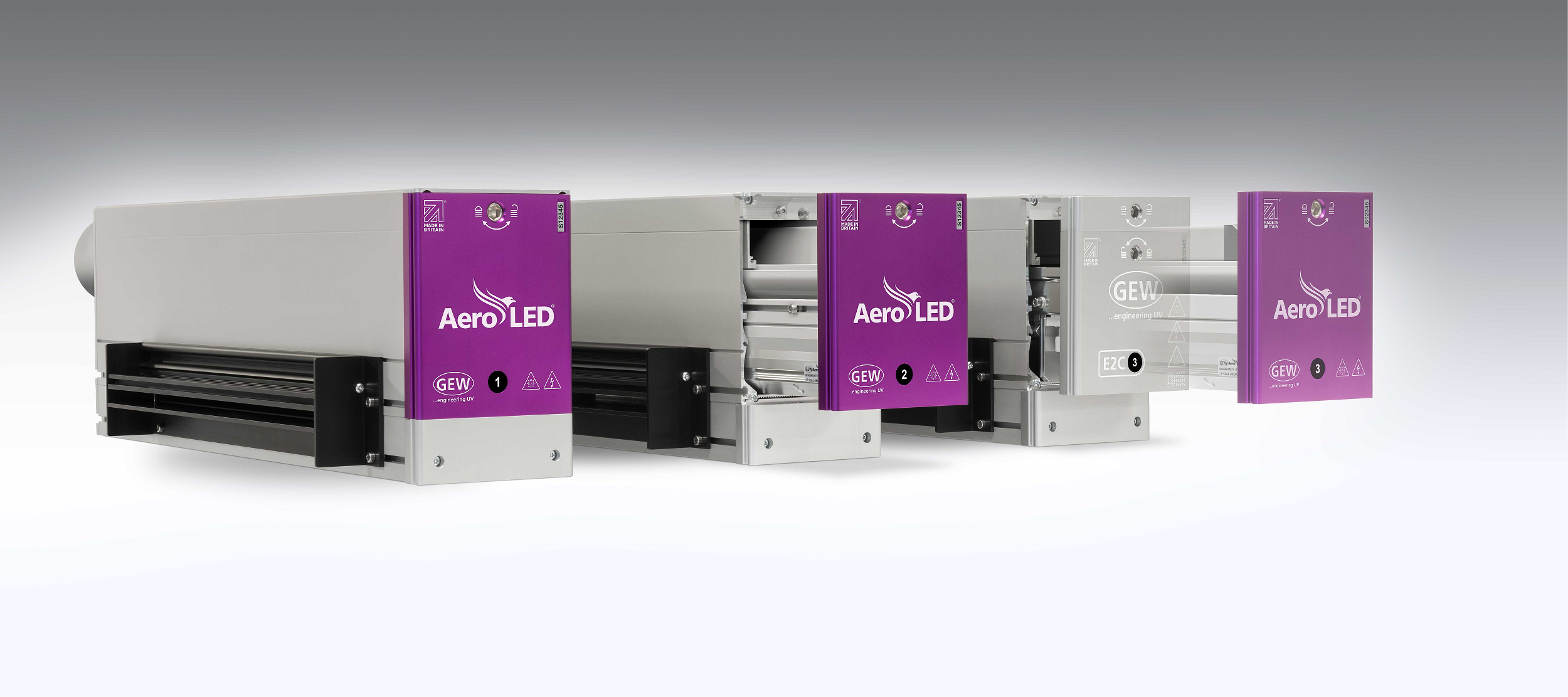 GEW highlights AeroLED at Labelexpo Americas 2022